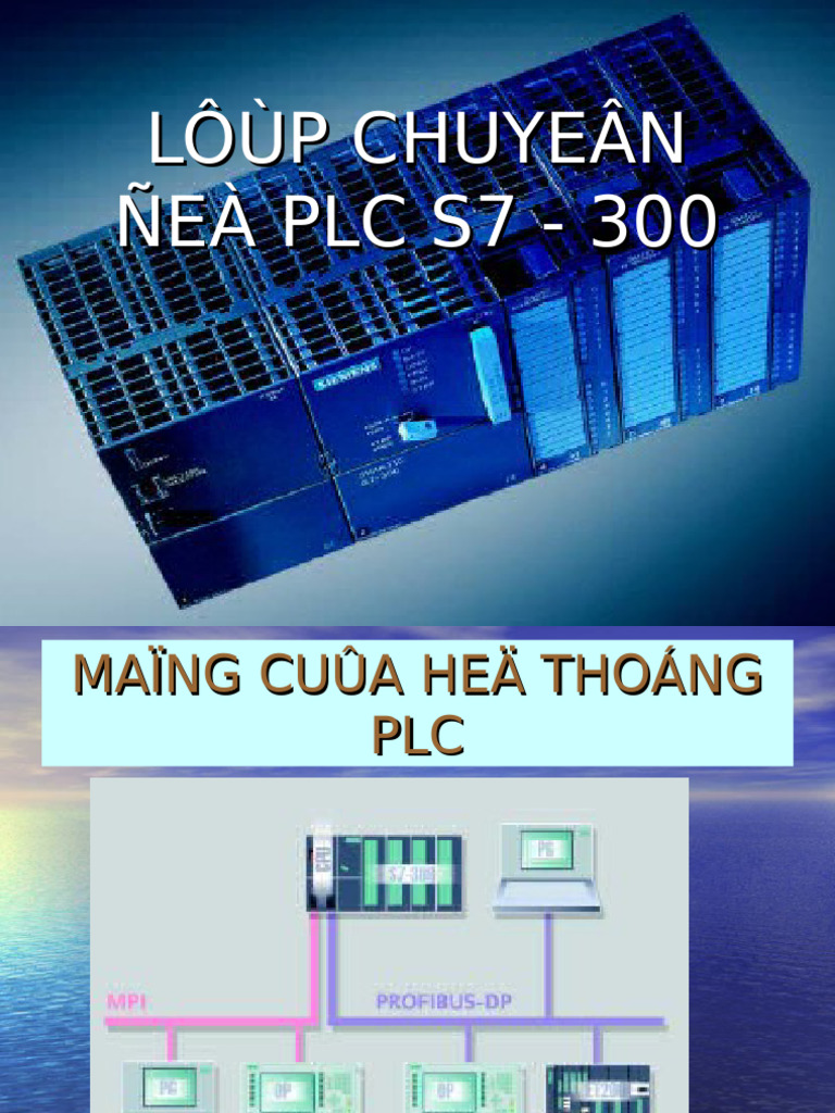 Giới Thiệu Về PLC S7 - 300 | PDF