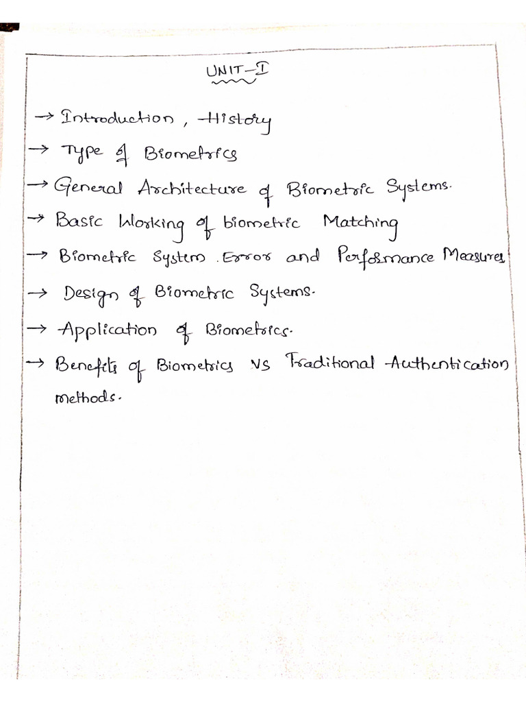 BM Unit-1 Notes | PDF