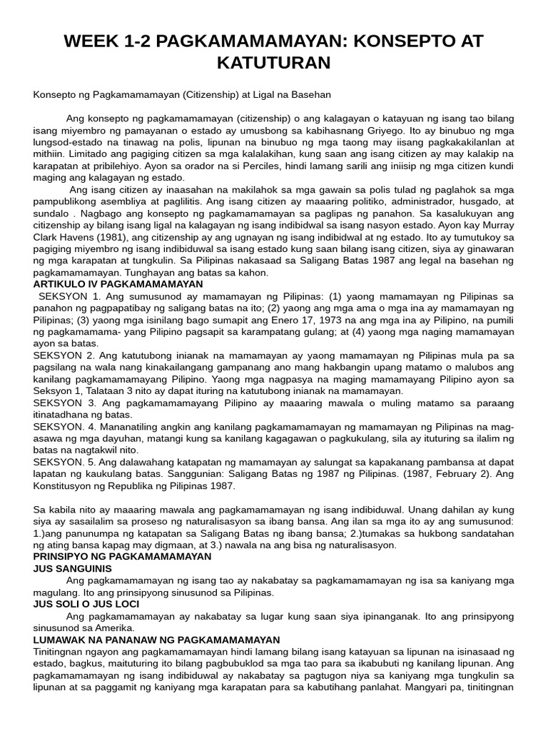 AP-4th-Quarter-3 | PDF