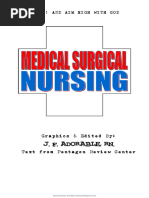 Medical Surgical Nursing Review Notes | PDF | Stroke | Embolism