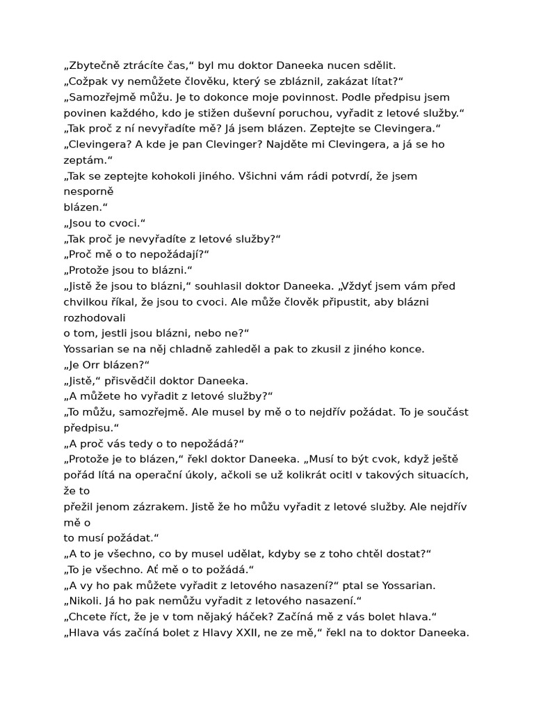 Alena Holaňová - HLAVA XXII - Ukázka | PDF