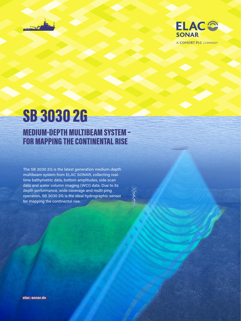 Sb-3030-2g-Product-Brochure | PDF | Sonar | Electronics
