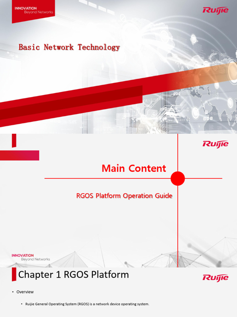 04 RGOS Platform Operation Guide | PDF | Secure Shell | Command Line Interface