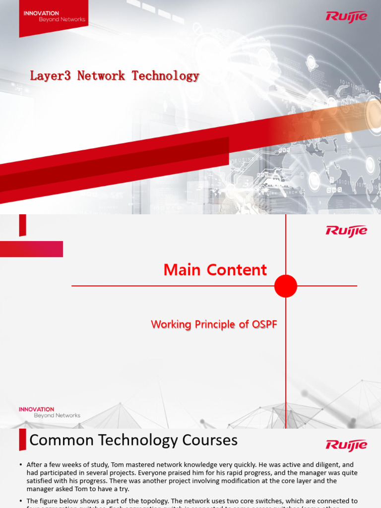 13+Working+Principle+of+OSPF | PDF | Routing | Networking Standards
