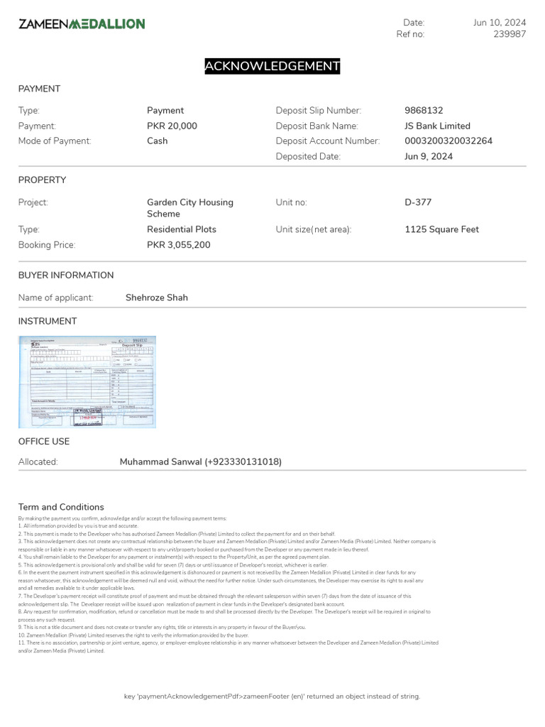 Payment Receipt (2) | PDF | Receipt | Payments