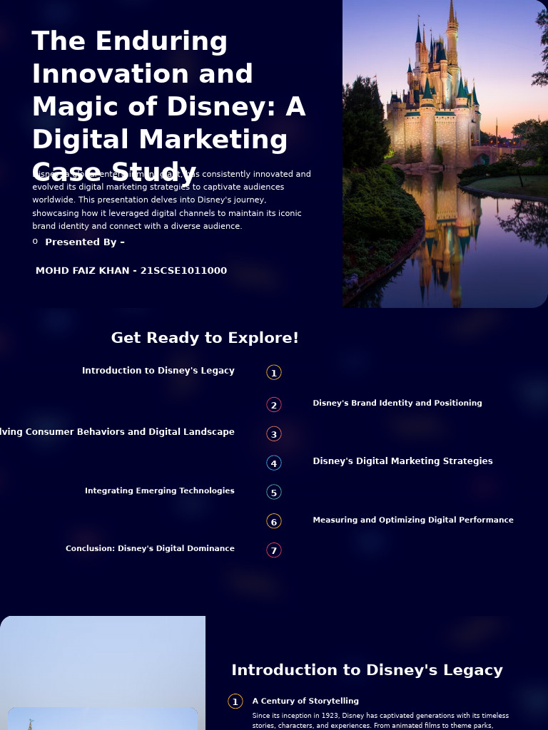 The Enduring Innovation and Magic of Disney A Digital Marketing Case ...