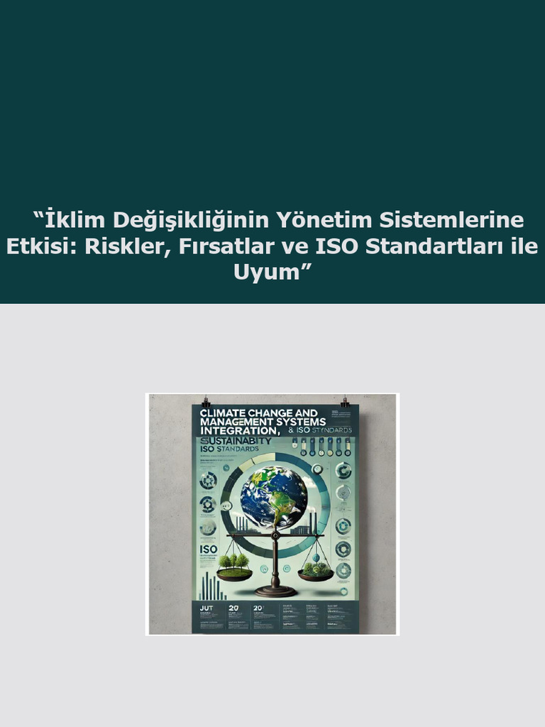 Klim de I Ikli Inin Y Netim Sistemlerine Etkisi 1740595326 | PDF