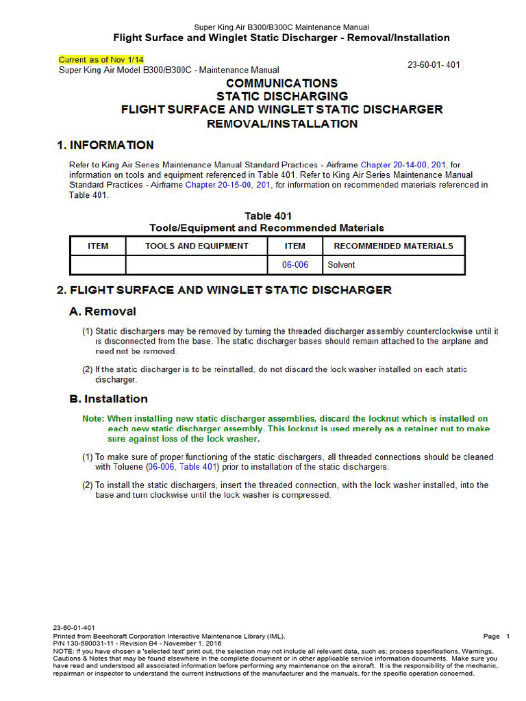 Kingair ATA 23 | PDF
