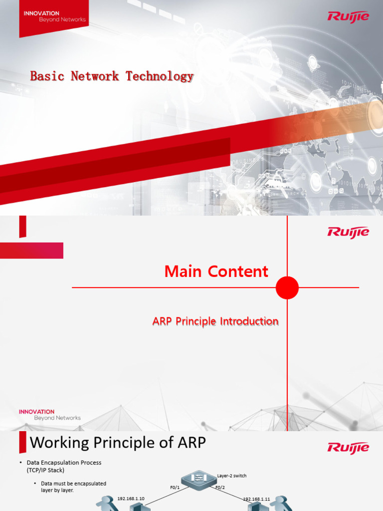 03 ARP Principle Introduction | PDF | Internet Protocol Suite | Internet Protocols