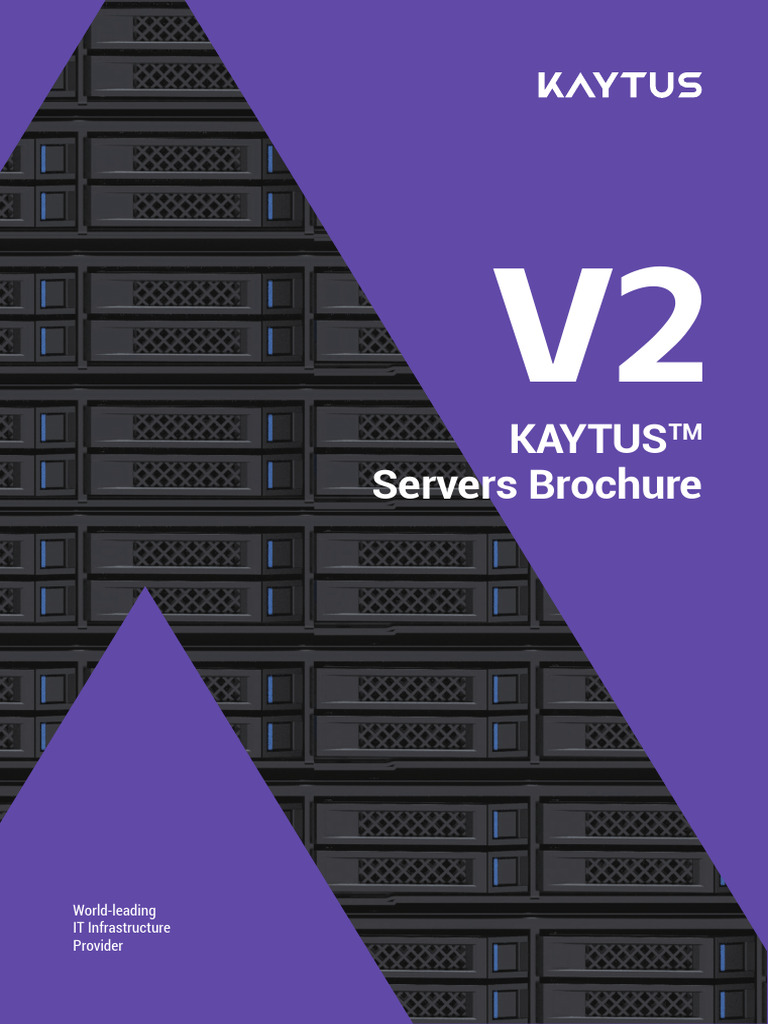 KAYTUS™ V2 Series Servers Brochure-V15-17-10-2024 | PDF | Solid State Drive | Data Center