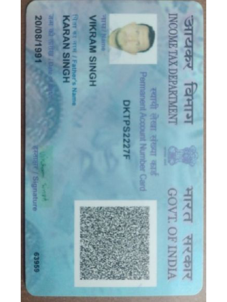 Pan Card | PDF