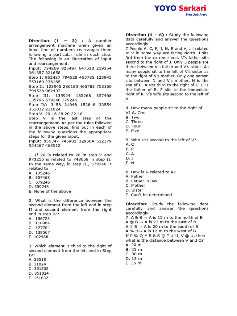SBI PO 2019 Mains Question Papers Analysis | PDF | Small And Medium ...