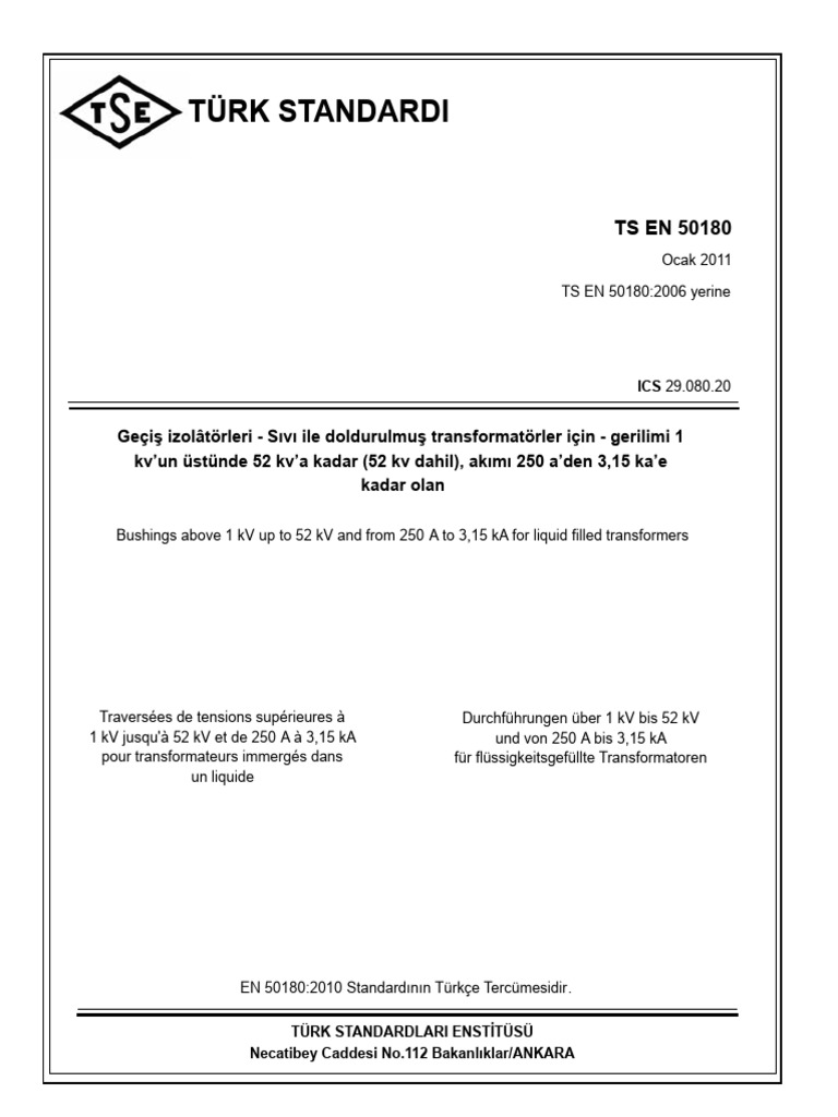 TS en 50180 | PDF