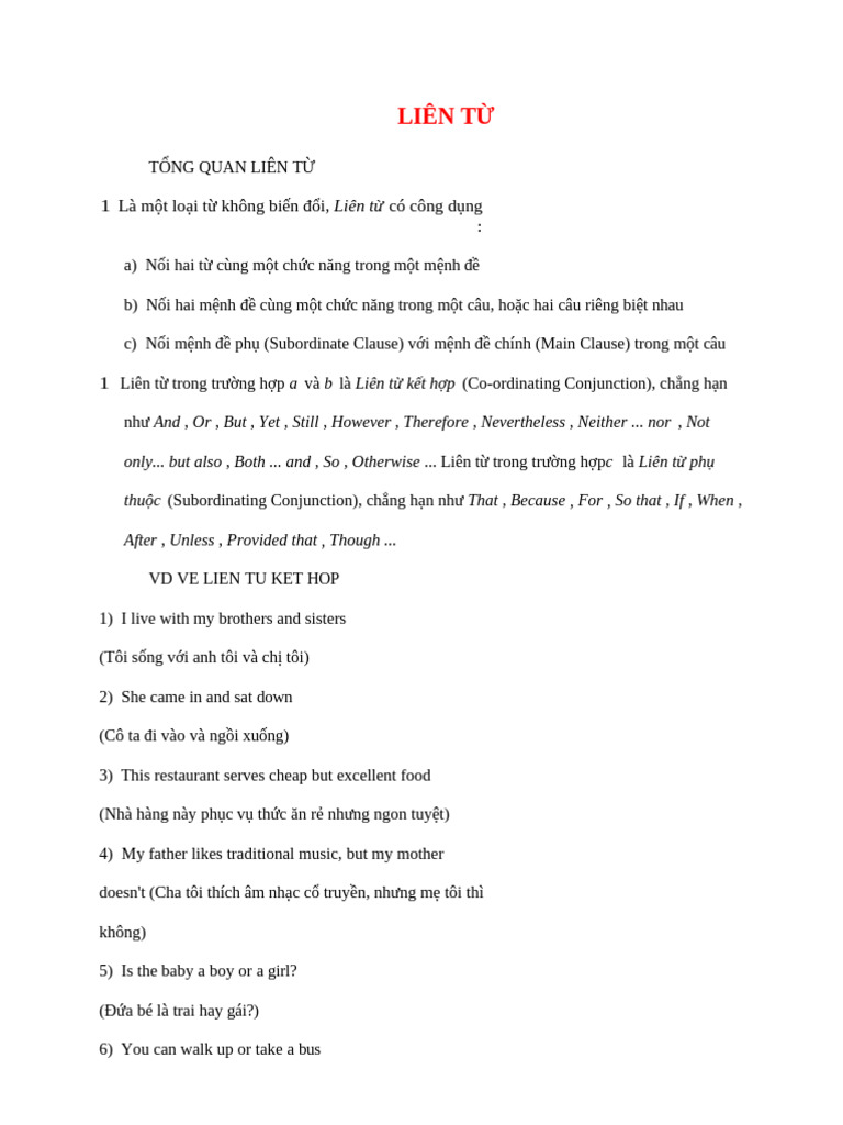 (123doc) - Ngu-Phap-Tieng-Anh-Thong-Dung-Lien-Tu-Tong-Quan-Lien-Tu | PDF