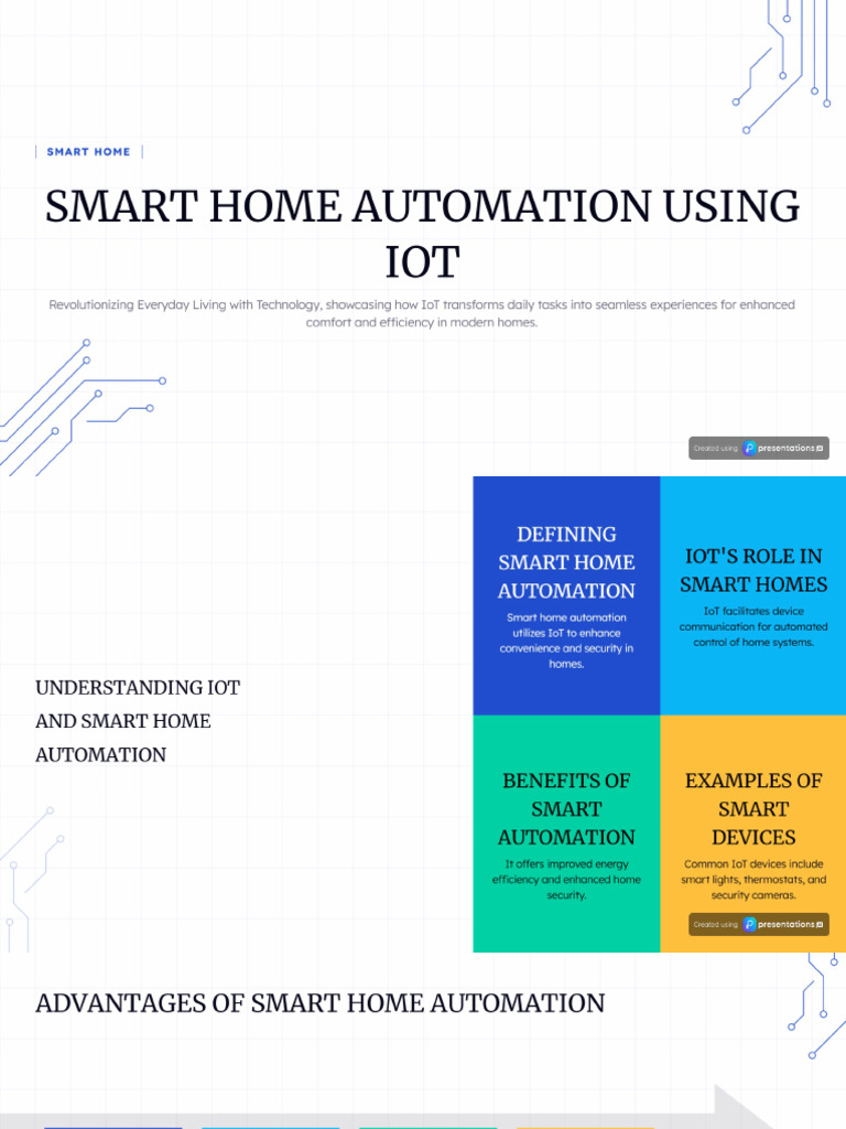 Smart Home Automation Using IoT | PDF