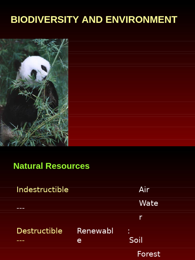 Biodiversity Module 4 | PDF | Biodiversity | Habitat