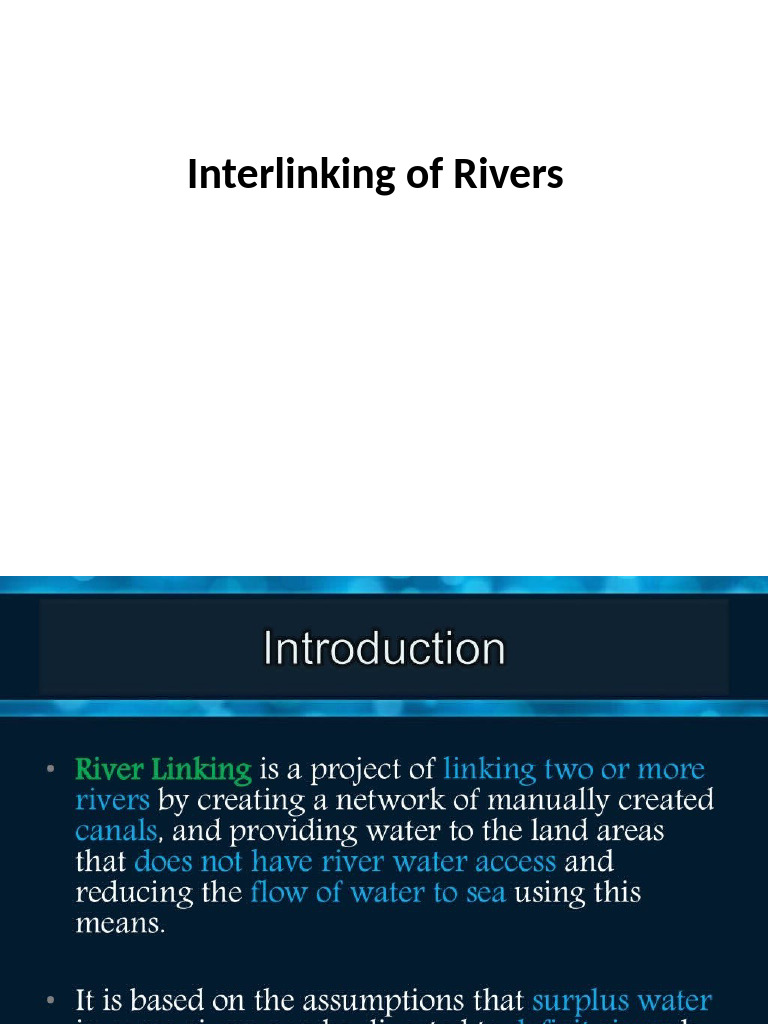 M 2 inter-linking-of-river-in-india | PDF