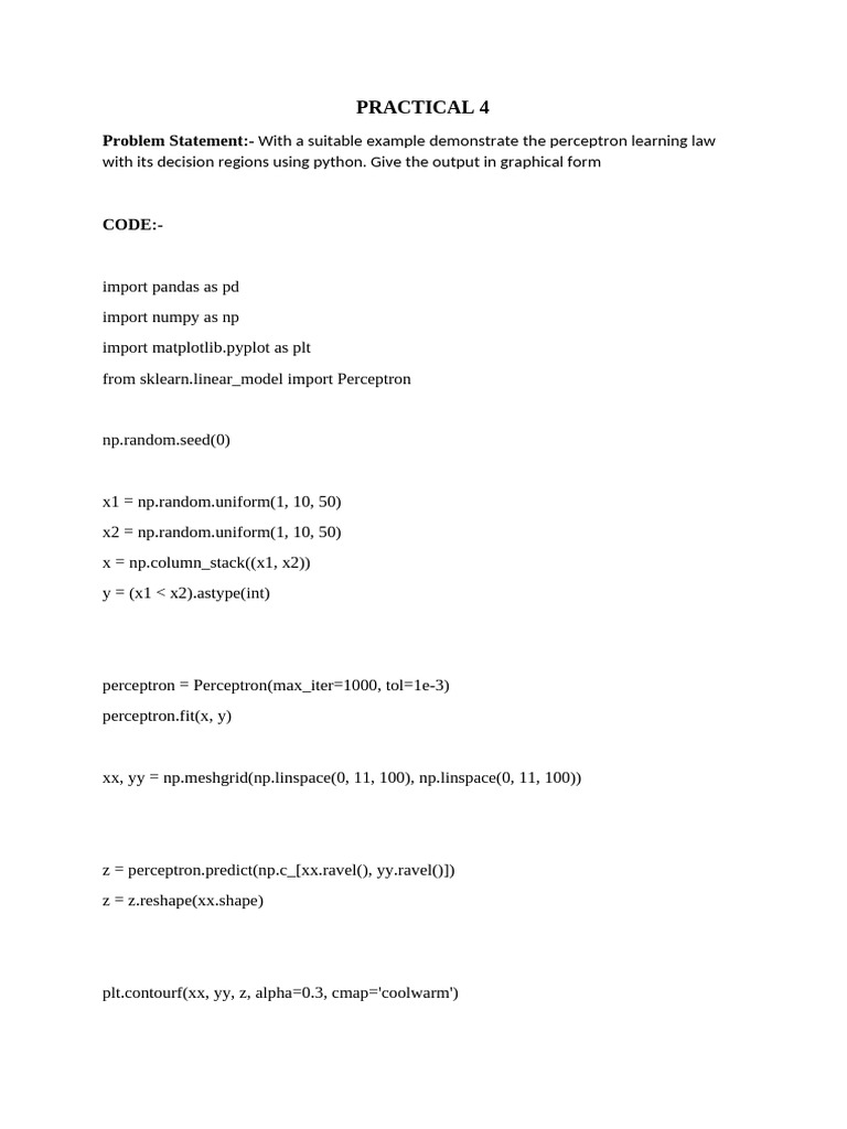 Ann Practical 4 | PDF