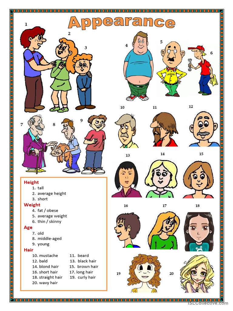 Describing Appearance. | PDF