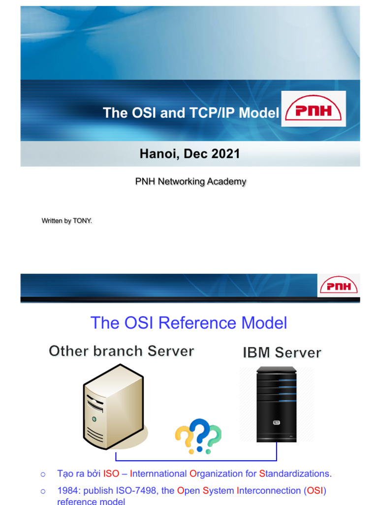 Session-02. The OSI Model | PDF
