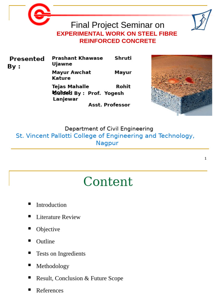 Experimental Study on Steel Fibre Concrete | PDF | Concrete | Applied ...