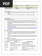 Classroom Profiling Sheet | PDF | Teachers | Nonverbal Communication