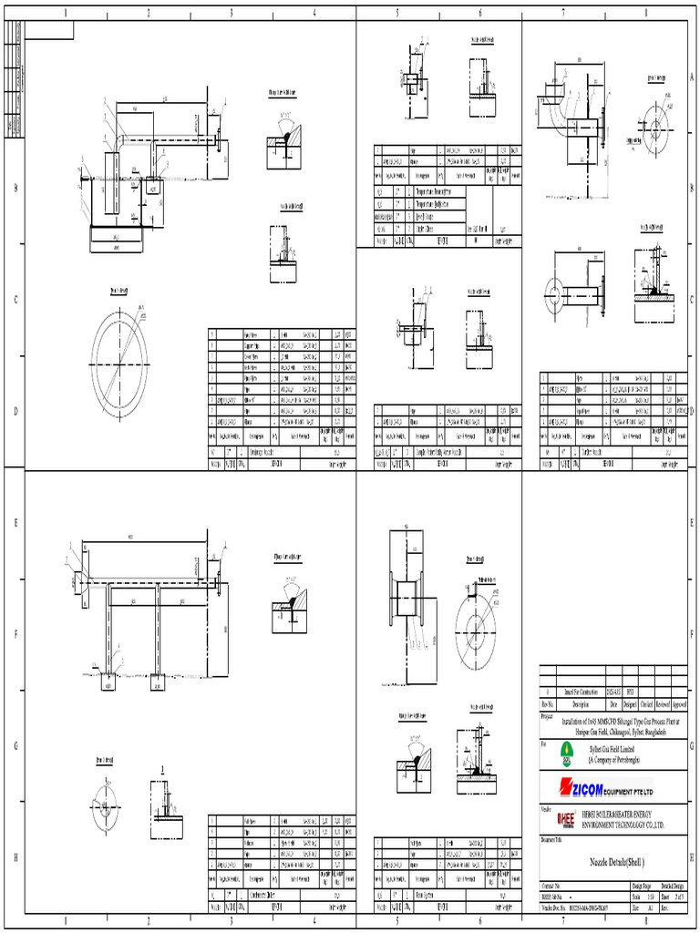 BH2305-MA-DWG-TK007 Nozzles 2 | PDF