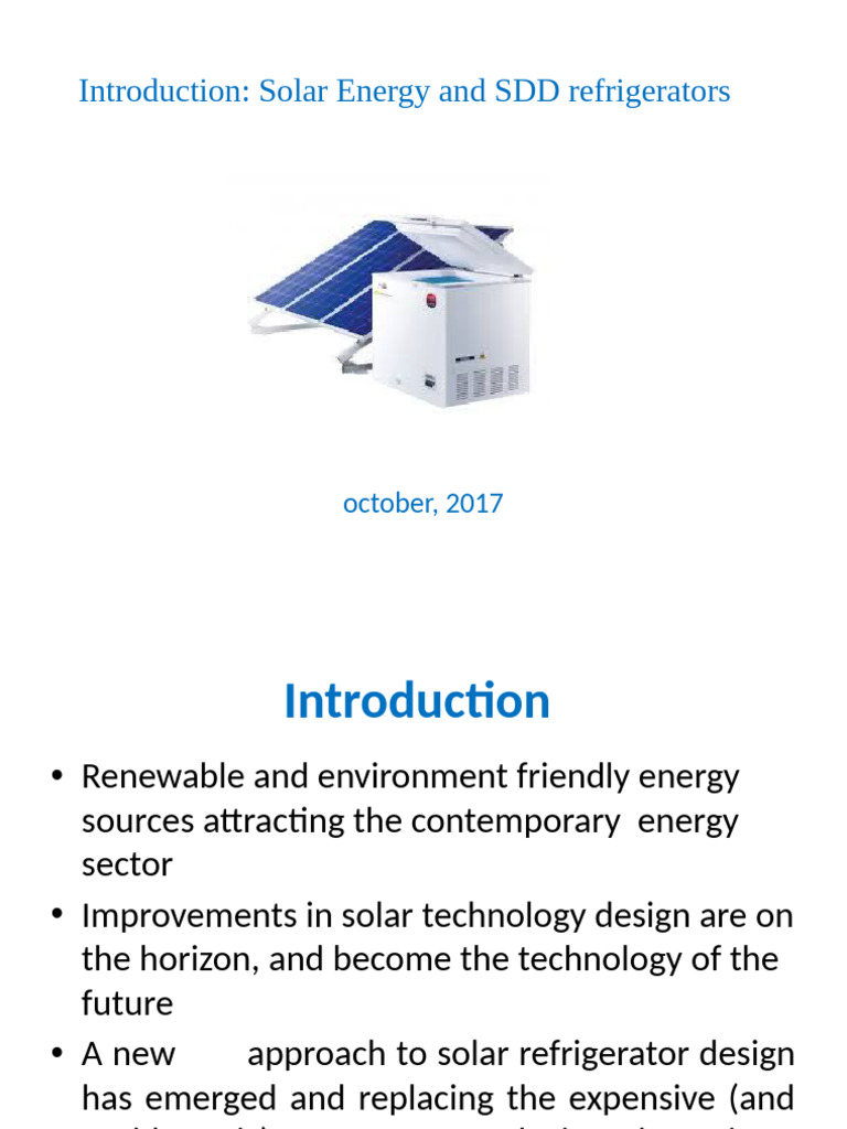 Introduction On SDD Instalation | PDF | Photovoltaics | Photovoltaic System