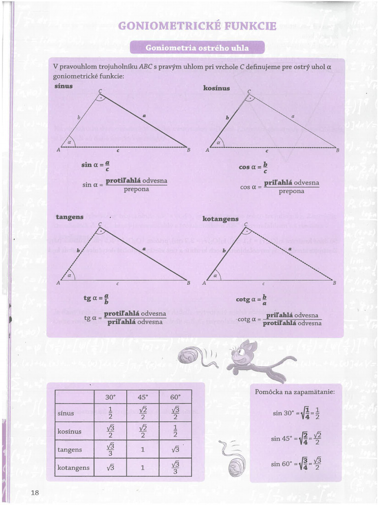 PZ-SS3-goniometrické_funkcie | PDF