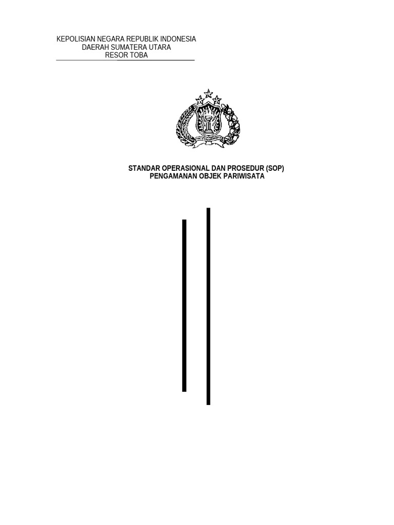SOP PARIWISATA PAMOBVIT | PDF