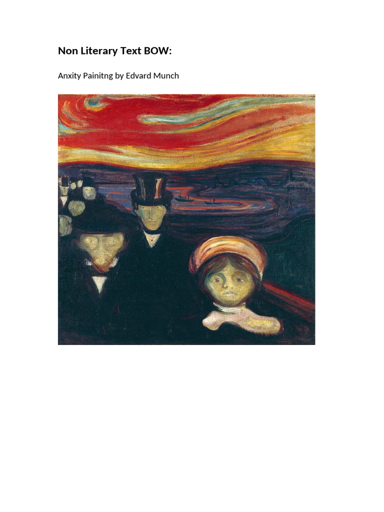 Non Literary Text BOW | PDF