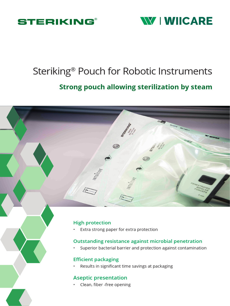 Steriking Pouches for Robotic Instruments | PDF