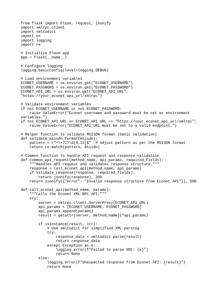 Ecinetwireless backend code4 | PDF | Integer (Computer Science) | Parameter (Computer Programming)