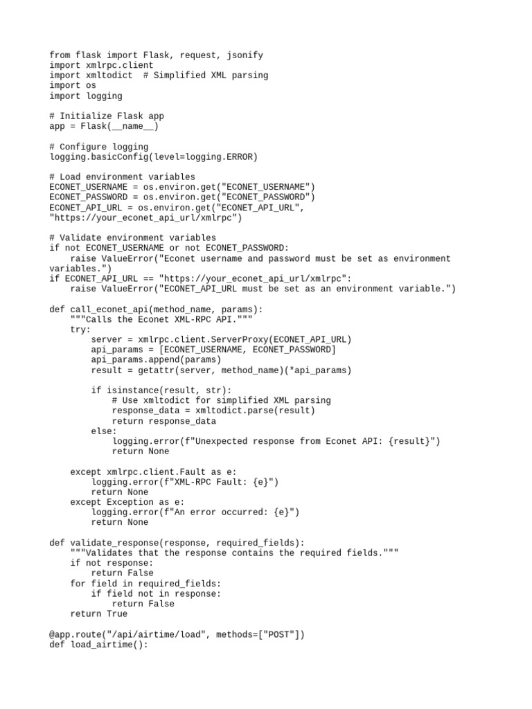 Ecinetwireless backend code2 | PDF | Integer (Computer Science) | Parameter (Computer Programming)