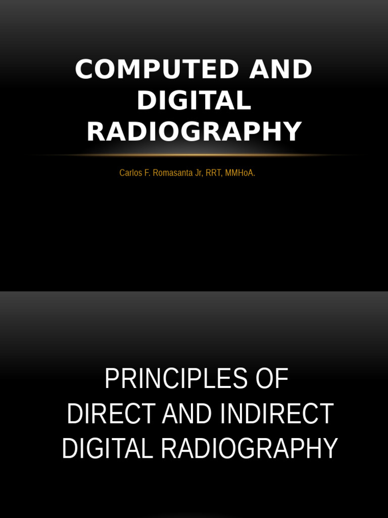 RTP 111 - Principles of DR | PDF | Charge Coupled Device | Electronic Engineering