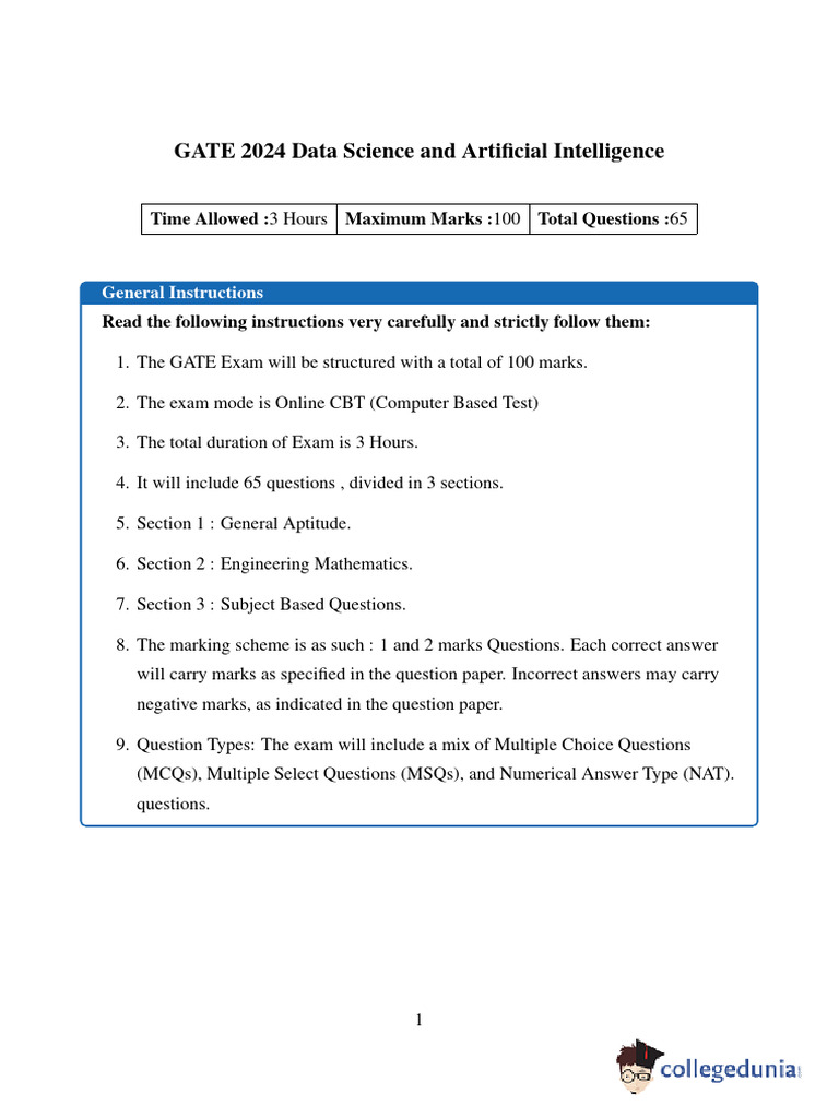 Gate Data Science Corrected Solution 15dbe0a0a6af9b90ffbc6ca635a00566 | PDF | Eigenvalues And ...