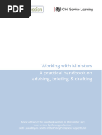 Sample Ministerial Briefing Format Template-1 | PDF | Science & Mathematics