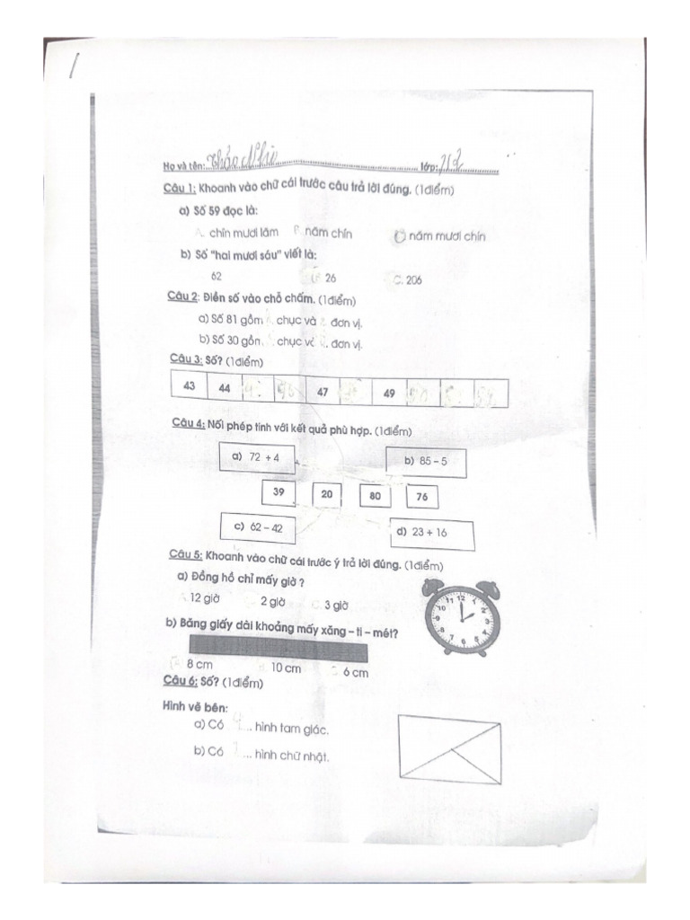 HM - CUỐI HK2 - 2324 - 2 | PDF