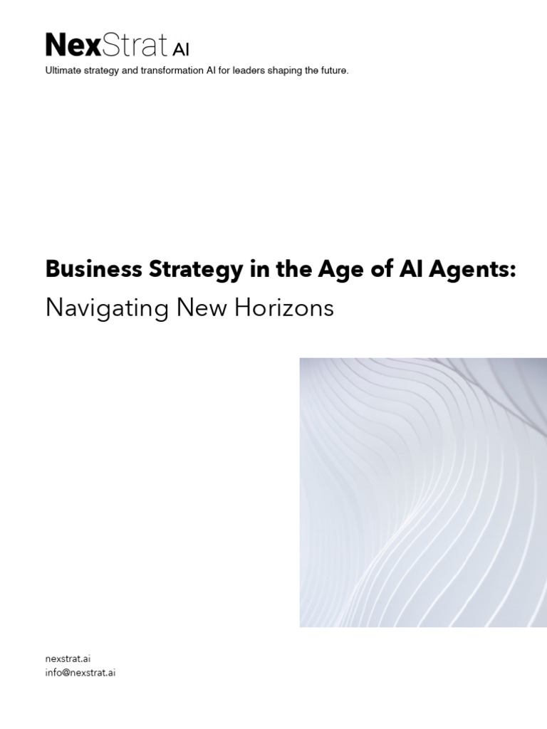 AI-Driven Business Strategy Insights | PDF | Strategic Management ...