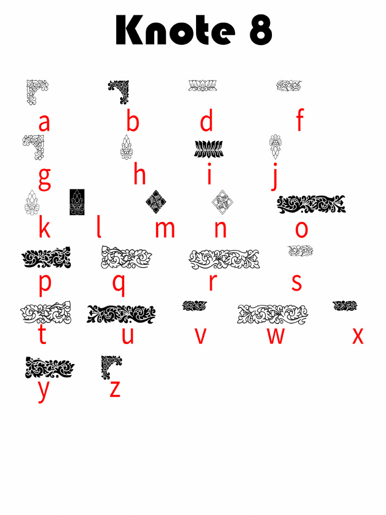 knote font_Page_08 | PDF