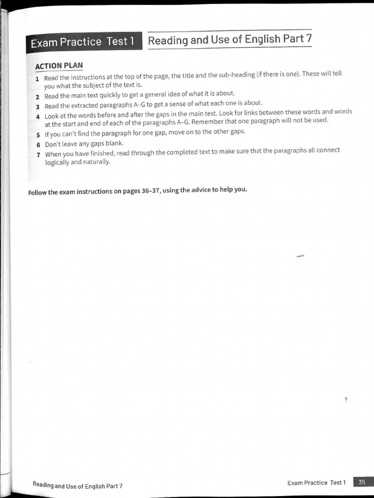 Cae Trainer 2 Test 1 Reading Part 7 Pdf