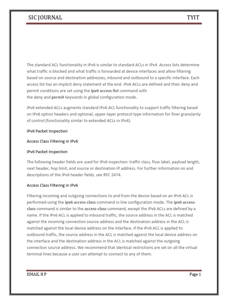 Practical 5 | PDF | I Pv6 | Internet Protocols