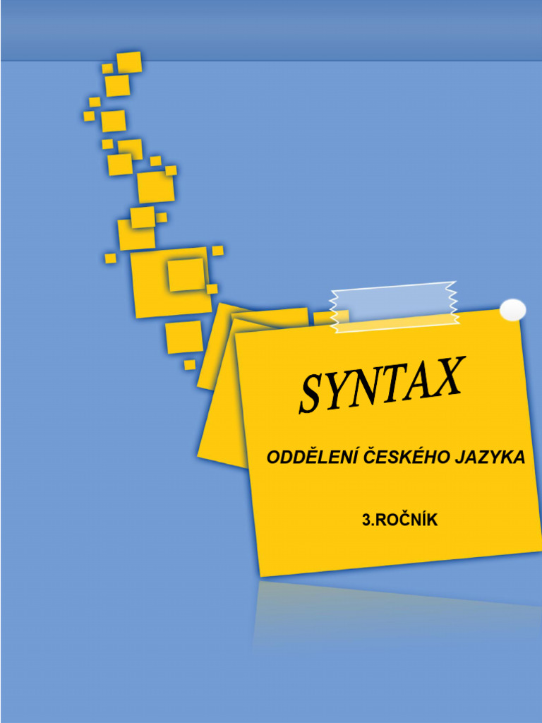 Syntax | PDF