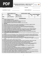Motor Testing and General Checks Format | PDF | Electric Motor | Switch