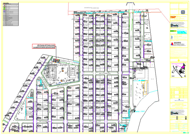 Raagam - Site Plan PHE Detail Layout - 18.09.24 (1) (1) - Sewage Layout ...
