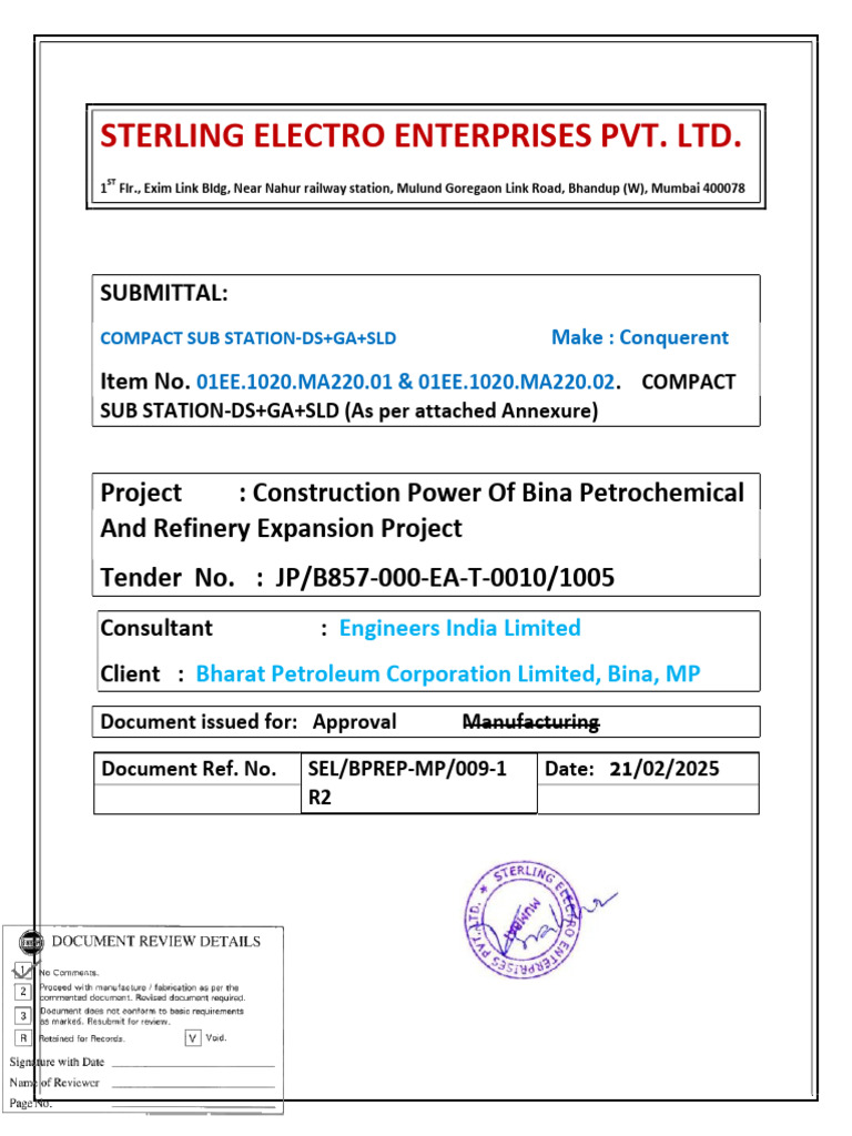 Sel Bprep MP 009 1 | PDF | Transformer | Electrical Equipment