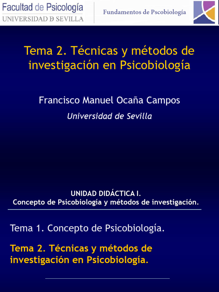 Tema 2. FBP Power Point | PDF | Método científico | Tinción