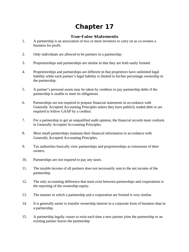 Partnership Formation Problems | PDF | Partnership | Sole Proprietorship