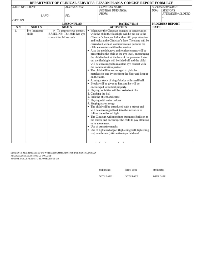 LP-Autism-Hiba Sherin | PDF | Human Development | Behavioural Sciences