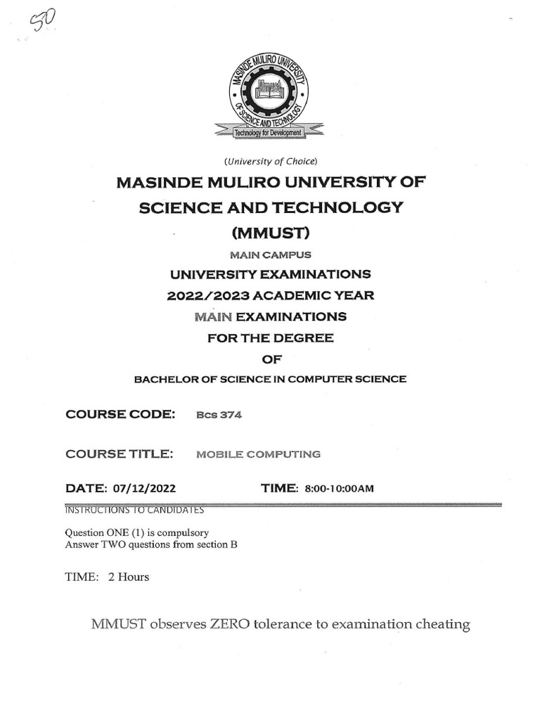 BCS 374 M | PDF